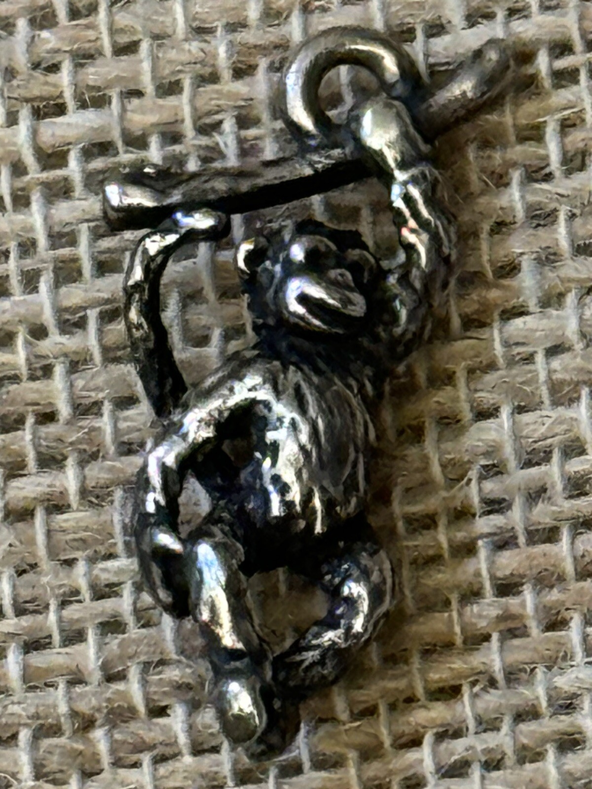 JAMES AVERY Sterling Silver MONKEY Charm #M57 - Gem