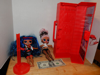 LOL Surprise OMG Doll Locker with KEY Uptown Downtown Red | eBay