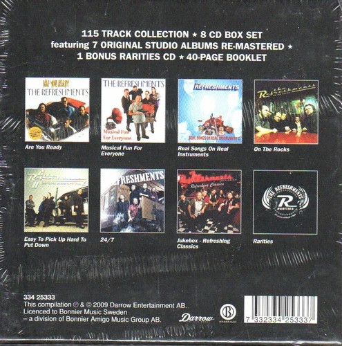 8 CD Collection Box The Refreshments, 115 tracks, RARE, RARE | eBay