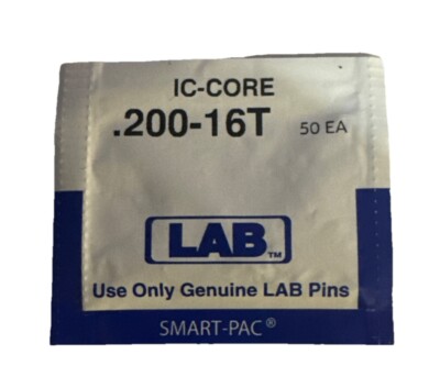 LAB IC Core - 16T - .200 - Pins For SFIC - BEST - FALCON - Top Pin - 50 ...