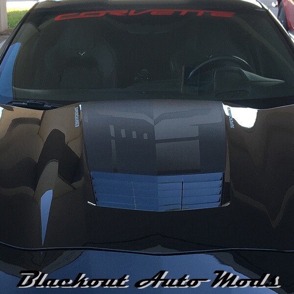 Chevy Corvette Hood Decal Vinyl Sticker Jake Logo C7 and Z06 Stingray ...