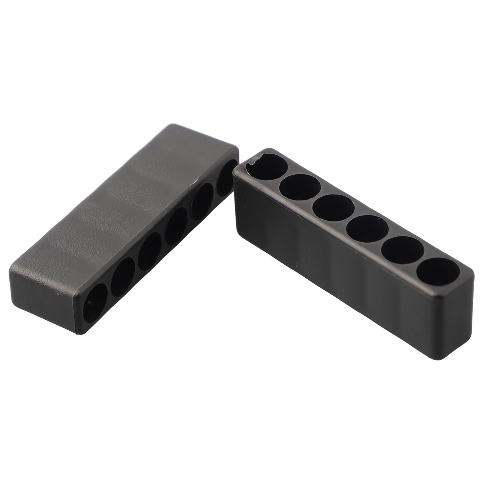 5 Pcs Bit Holder with 6 Holes Effortless Storage Solution for Hex Shank ...