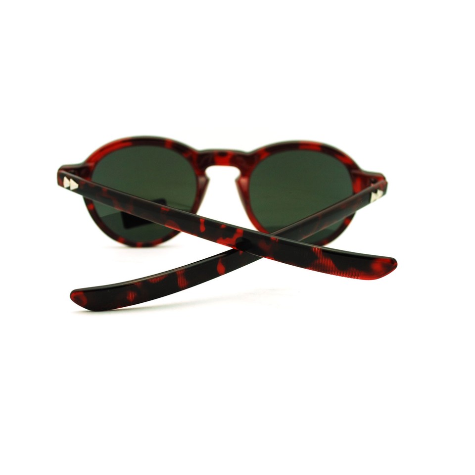 Womens Snug Retro Rewind Designer Keyhole Thin Plastic Horn Rim ...