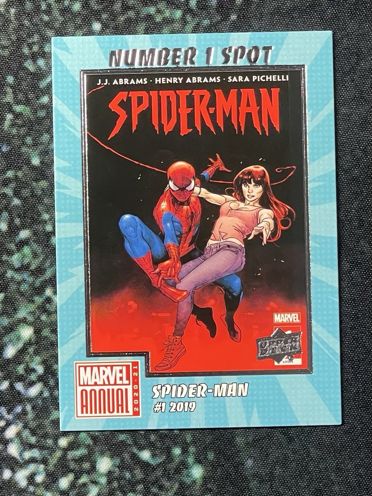 2020 UPPER DECK MARVEL ANNUAL N1S-12 SPIDER-MAN NUMBER 1 SPOT | eBay