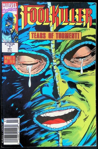 FOOLKILLER VOL. 1 #7 ~ FN/VF 1991 MARVEL COMICS ~ J.J. BIRCH COVER ...