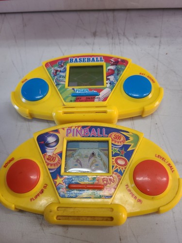 Tiger Electronics Baseball and pinball 1991 Hand Held Game Excellent ...