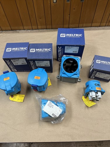 Meltric Ds100c Receptacles Metal Angle Box, Inlet And Handle | eBay