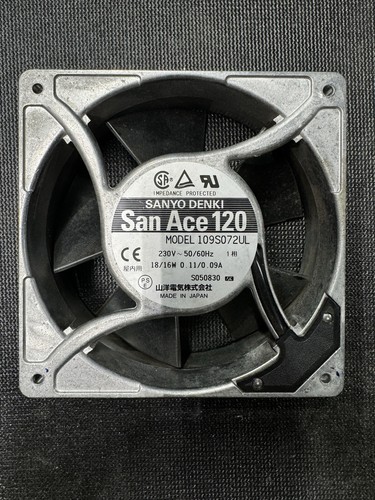 109S072UL Sanyo Denki San Ace 120 Cooling Fan 230v | eBay