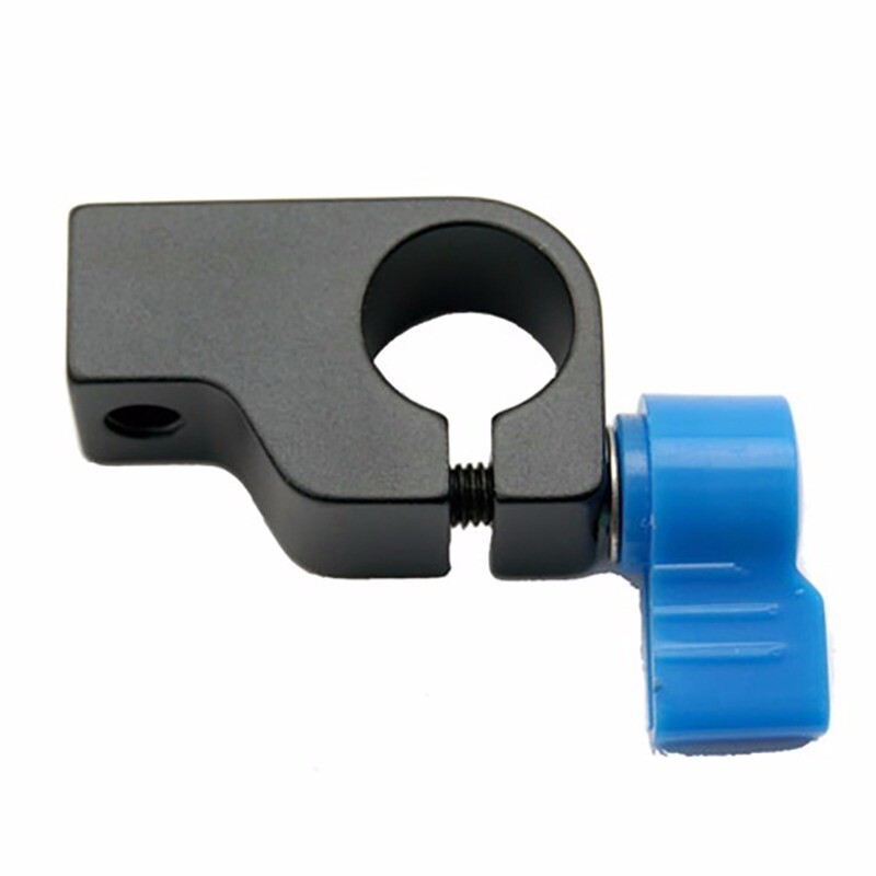2x Mount Rail Block Rod Clamp Rig for 15mm Rod DSLR Rig Rail System ...