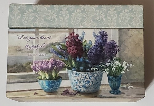 Legacy Of Faith Legacy Publishing Group Recipe Box W/ 50 Recipe Cards ...