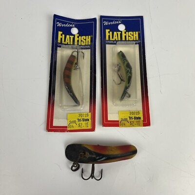 Vintage Worden's Flatfish Good Colors | eBay