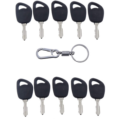 10 IGNITION KEYS For John Deere GX24332 GY20680 Toro 112-0312 112-1615 ...