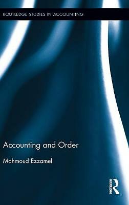 Accounting and Order by Mahmoud Ezzamel (Hardcover, 2012) for sale ...