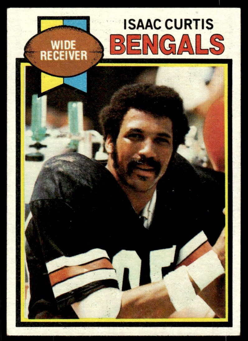1979 Topps Football Card Isaac Curtis Cincinnati Bengals #395 | eBay