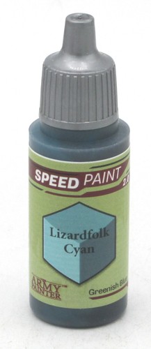 The Army Painter WP2082 Lizardfolk Cyan [18ml] (Speedpaint 2.0 ...