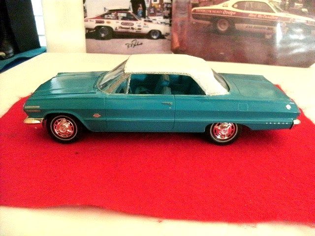 BUILT 1963 CHEVROLET *409* IMPALA RAG TOP! DETAILED & WIRED! | eBay