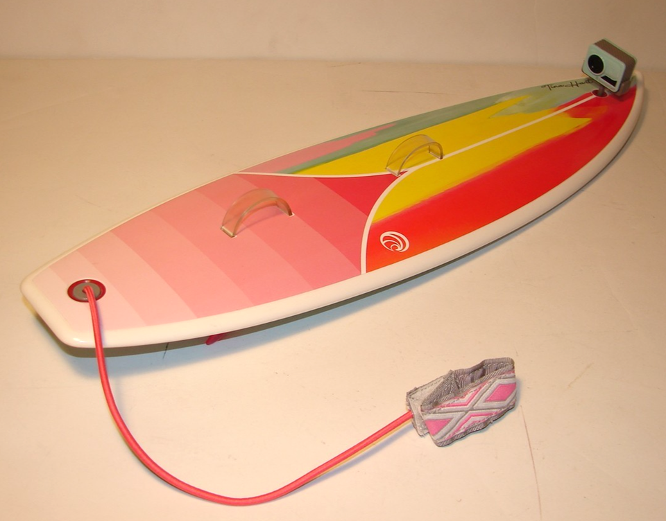 AMERICAN GIRL 18" Doll Joss’ SURFBOARD Retired Surf board Leash Tina ...