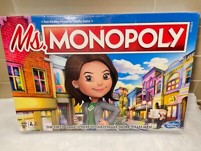 Ms. Monopoly Board Game Ages 8+ Brand New Sealed | eBay