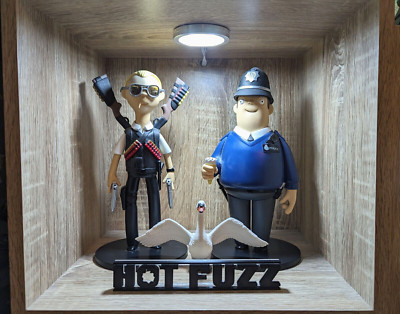 Hot Fuzz Display Logo Big Cops Small Town Moderate Violence London ...