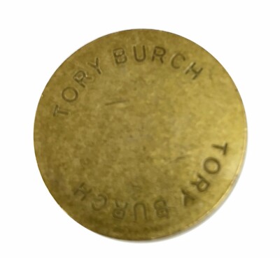 Tory Burch Gold tone Metal Replacement Sleeve Pocket Button .70" | eBay