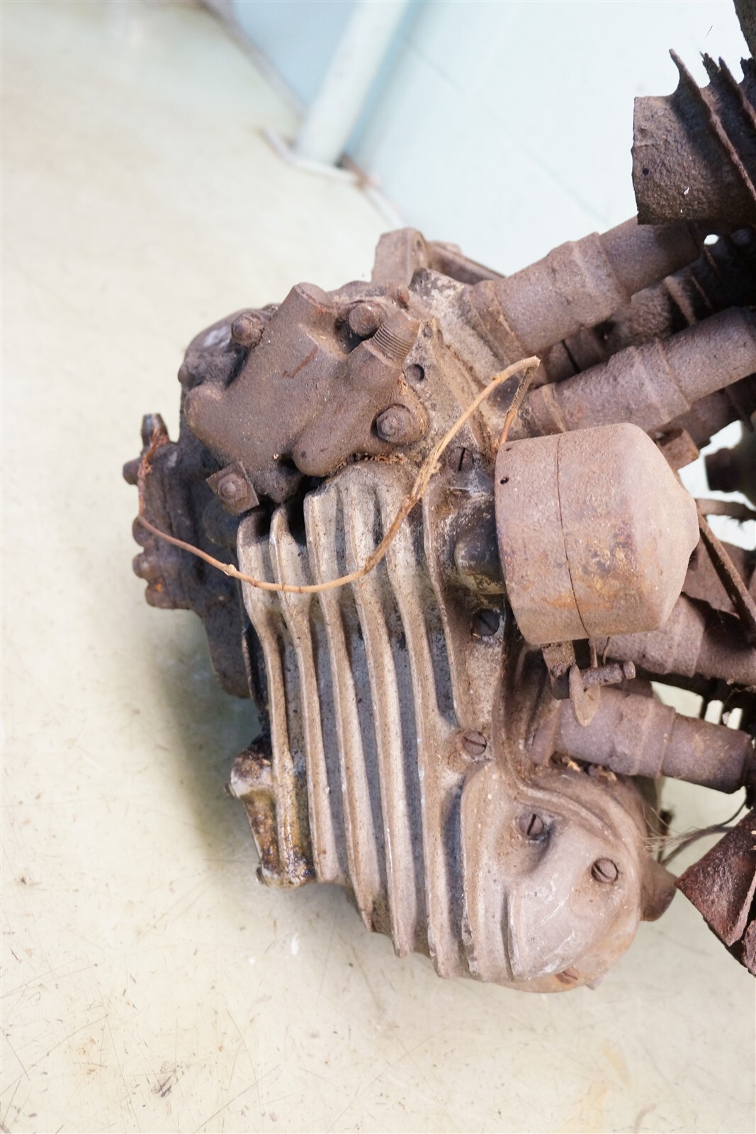 1937 Harley WL WLA Panhead Knucklehead Flathead Servicar G Engine ...