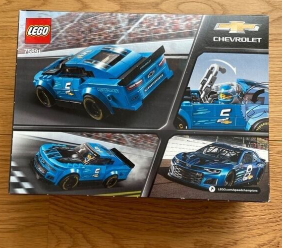 LEGO Speed Champions Chevrolet Camaro ZL1 Race Car 75891 Building Kit ...