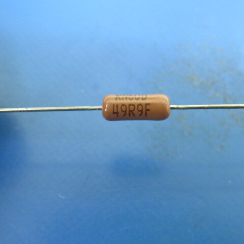 VISHAY RN60D49R9FB14 Qty of 415 per Lot Metal Film Resistors - Through ...