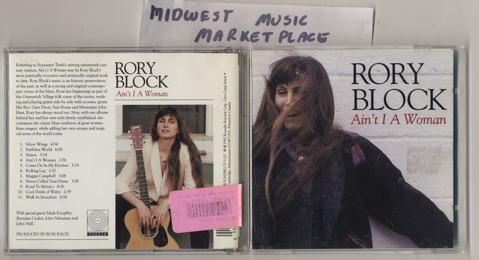 Rory Block - Ain't I A Woman - Near-MINT CD -Silver Wings Sisters Walk ...