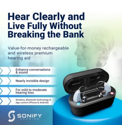 Sonify Hearing Aids- LARGE PRICE DROP | eBay