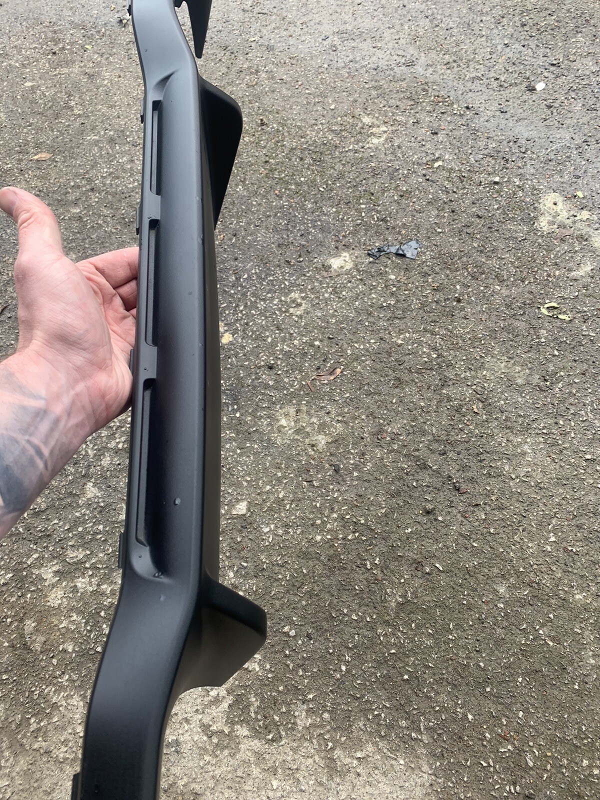 BMW M2 F87 GENUINE REAR LOWER DIFFUSER 2016 51128079561 plus exhaust ...