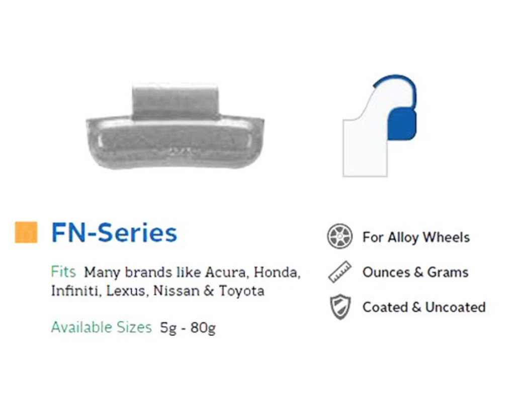 Equipment FN010 10 G. Wheel Weight for sale online | eBay