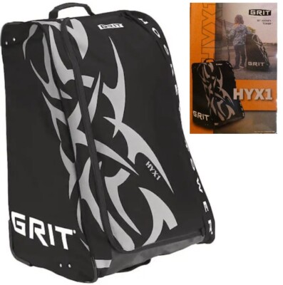 GRIT 30" Junior Hockey Tower Wheeled Equipment Bag HYK1 Black | eBay