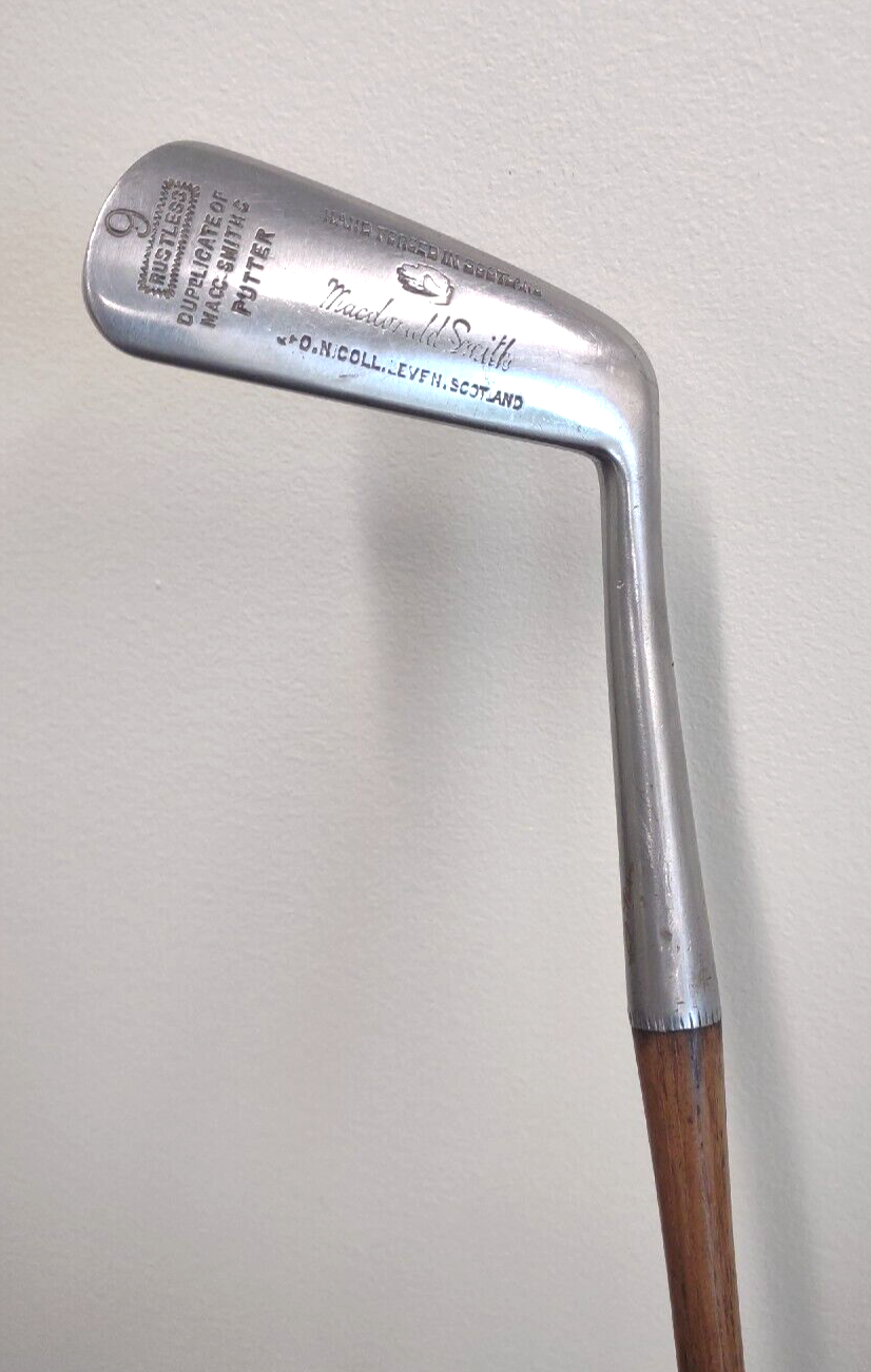 Macdonald Smith Rustless Putter, Hand Forged in Scotland, 35" Length | eBay