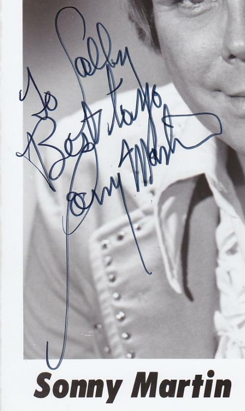 Sonny Martin Signed 8 x 10 Promo Photo | eBay