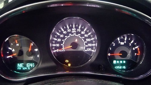 Speedometer Cluster MPH 120 With Display Screen Opt Jat Fits 11-14 200 ...