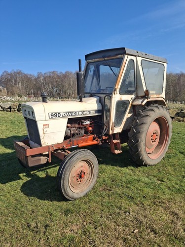 David Brown Case 990 Selecatmatic Q Cab no vat Classic Tractor With V5 ...