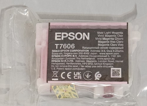 NEW Epson 760 Ink Cartridge Vivid Light Magenta T7606 | eBay