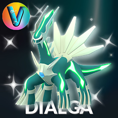Shiny Dialga - Pokémon GO Trade - Shiny Legendary | eBay