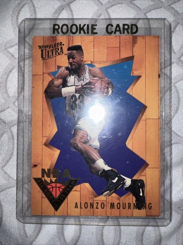 Alonzo Mourning 1993-94 Fleer Ultra All Rookie First Team RC #4 Hornets | eBay