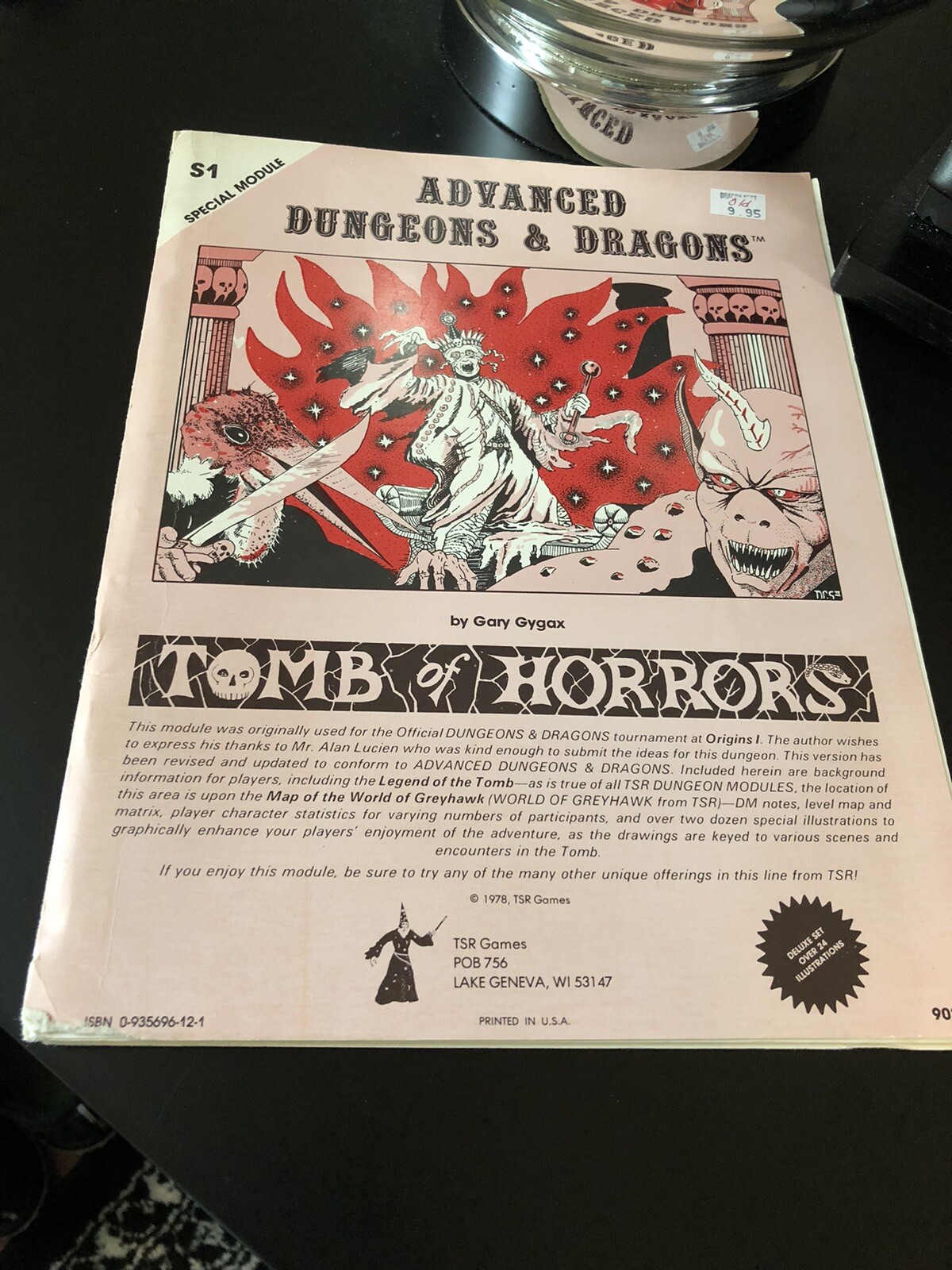 Advanced Dungeons & Dragons TSR TOMB Of HORRORS S1 Special Module 1978 ...