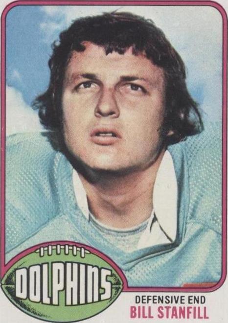 1976 Topps - Bill Stanfill #233 for sale online | eBay