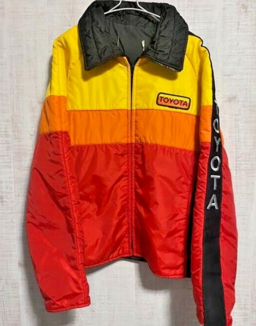 TOYOTA Vintage nylon racing jacket 1970s and 1980s Le… - Gem