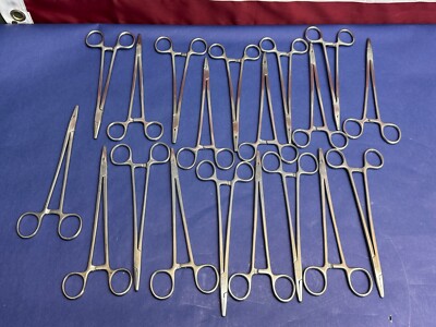 Lot of 19 - V. Mueller SU16030 Hegar Needle Holders 8" Long Retired | eBay