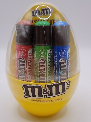 Lip Smackers M&Ms Candy Bonne Bell Stocking Lipstick Gloss Gift Set | eBay