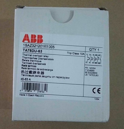 1PC New For ABB TA75DU-63 Thermal Overload Relay free shipping | eBay