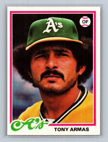 1978 Topps Baseball Card Tony Armas #298 A's | eBay