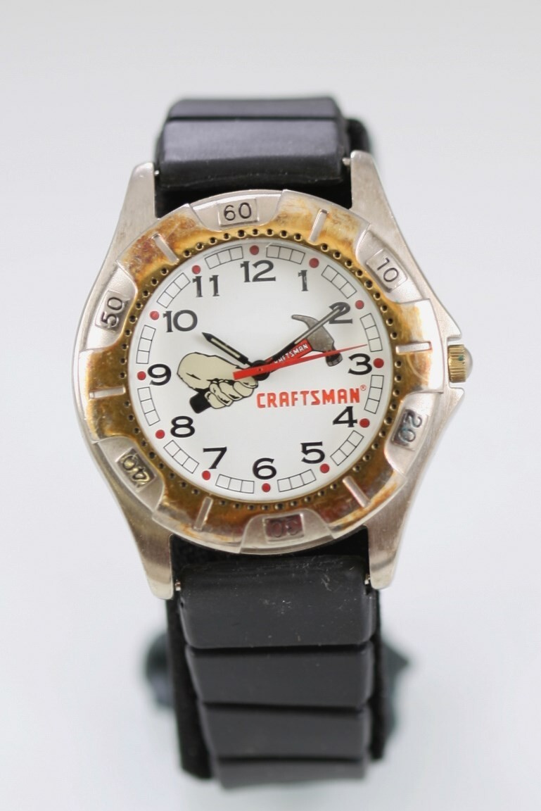 Craftsman Relic Men Watch Stainless Silver Gold Steel… - Gem