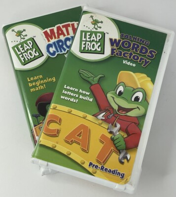 LeapFrog: Math Circus & Talking Words Factory2 VHS 2004 12569458437 | eBay