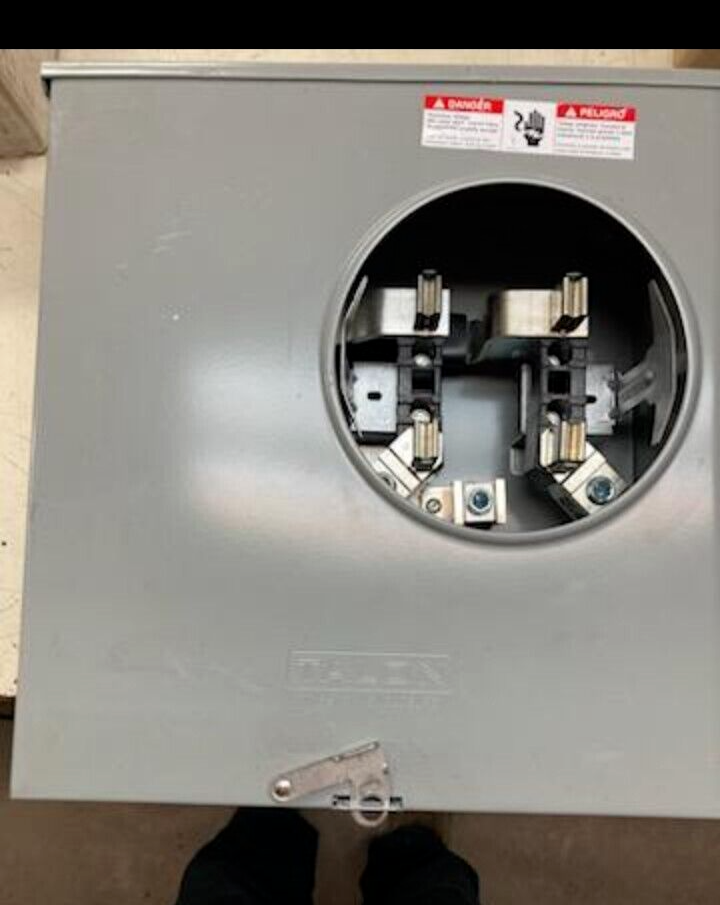 Talon UAS877-PG Ringless Meter Socket outdoor 200 amp 1-Phase 4-Jaw NEW ...