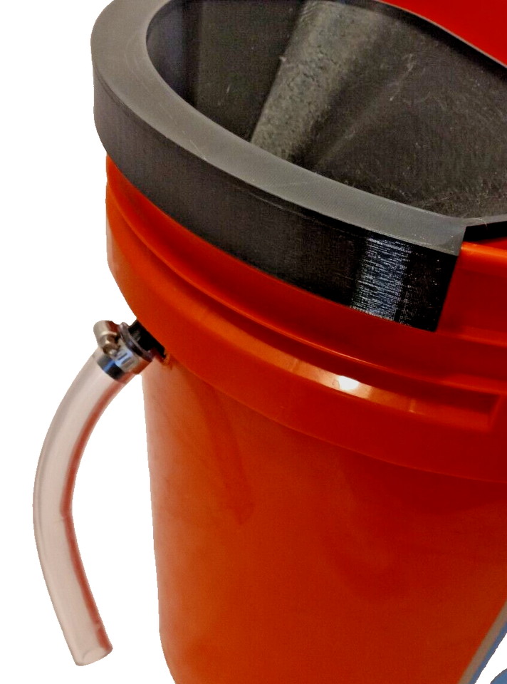 Urine Diverter for 5 Gallon Bucket Composting Toilet: Out-of-Bucket ...